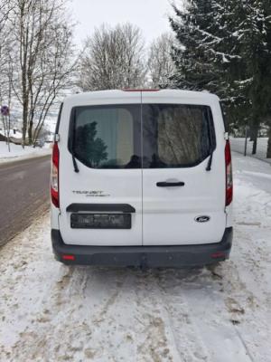 White Ford Transit Connect 2015 in Raseiniai, with an engine capacity of 1.50 L and mileage of 186 thousand km for 4400 €, photo 6 on AUTOMOTO.COM.LV