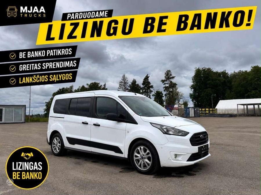 Balts Ford Transit Connect 2020 Viļņa, ar dzinēja tilpumu 1.50 L un nobraukumu 117 tūkst. km par 16900 €, foto 1 vietnē AUTOMOTO.COM.LV
