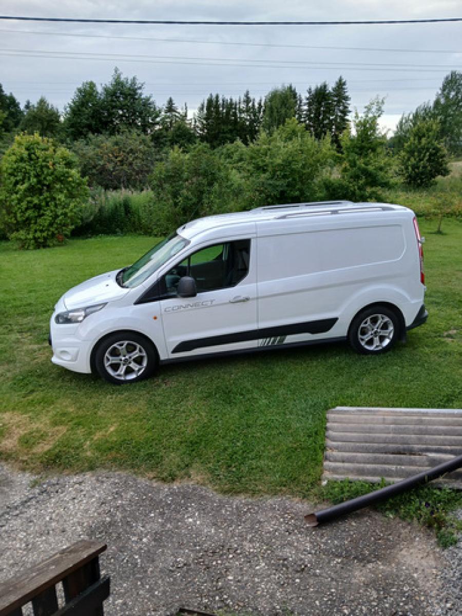 White Ford Transit Connect 2015 in Tartu, with an engine capacity of 0.00 L and mileage of 405 thousand km for 5000 €, photo 7 on AUTOMOTO.COM.LV