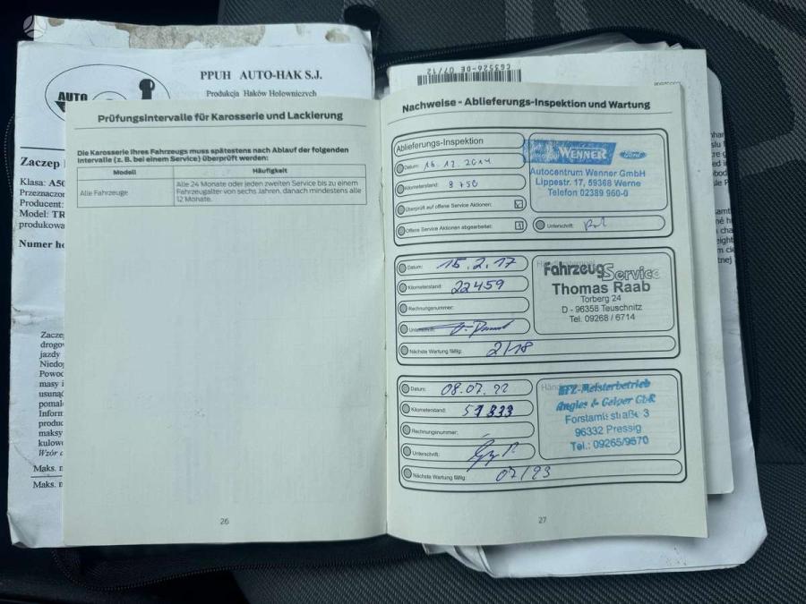 Белый Форд Транзит Коннект 2013 в Каунас, объемом двигателя 1.75 л и пробегом 84 тыс. км за 4300 €, фото 15 на AUTOMOTO.COM.LV