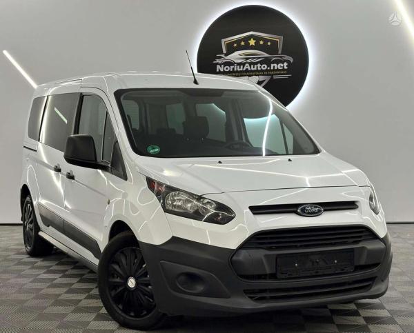White Ford Transit Connect 2016 in Marijampole, with an engine capacity of 1.50 L and mileage of 228 thousand km for 6999 €, photo 1 on AUTOMOTO.COM.LV