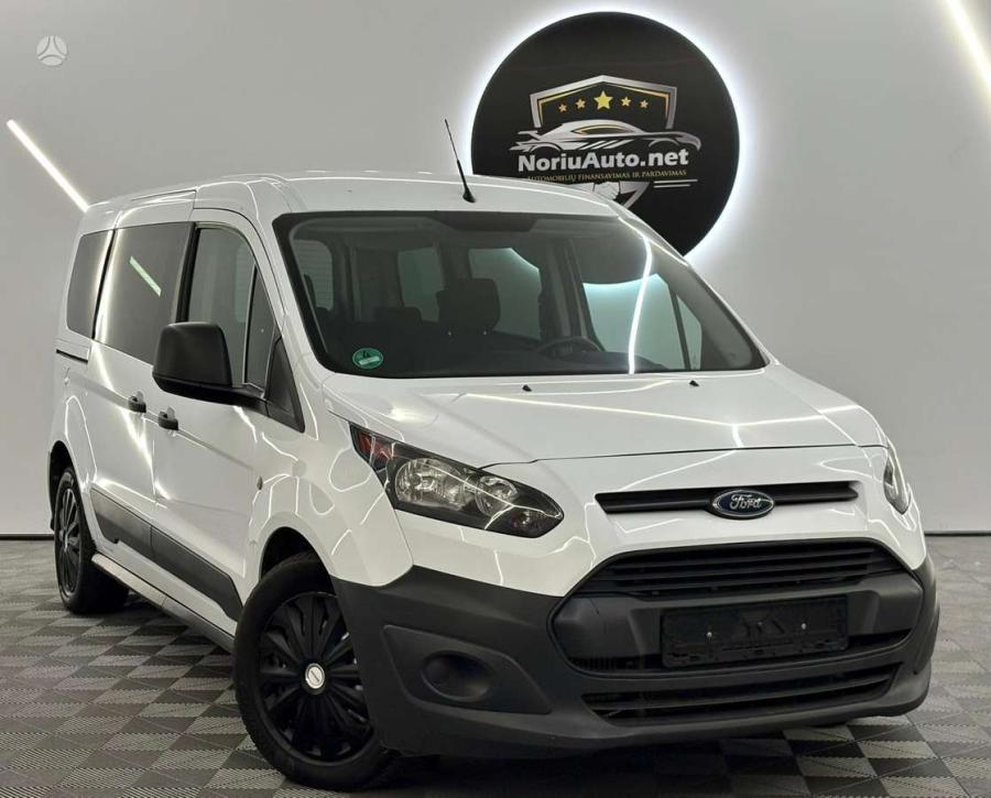 White Ford Transit Connect 2016 in Marijampole, with an engine capacity of 1.50 L and mileage of 228 thousand km for 6700 €, photo 1 on AUTOMOTO.COM.LV