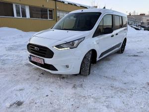 White Ford Transit Connect 2020 in Vilnius, with an engine capacity of 1.50 L and mileage of 145 thousand km for 12700 €, photo  on AUTOMOTO.COM.LV