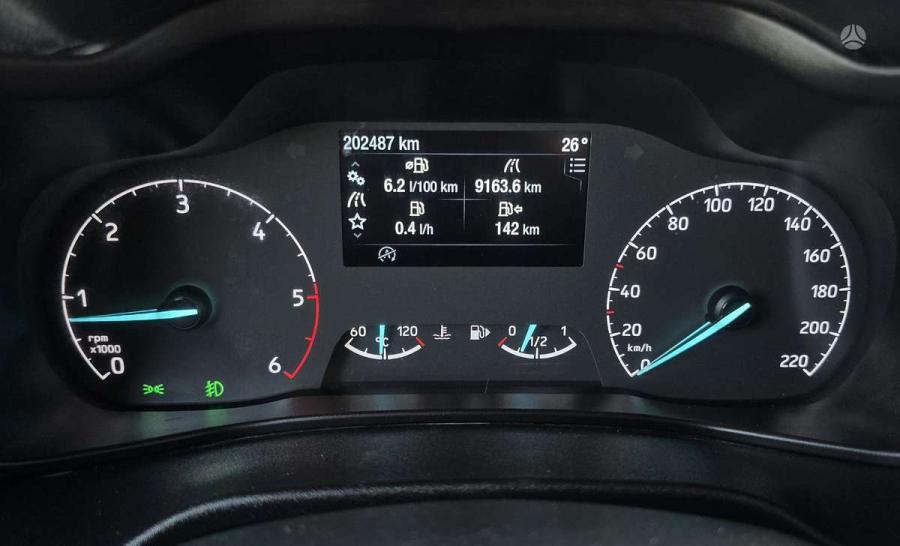 White Ford Transit Connect 2020 in Panevezys, with an engine capacity of 1.50 L and mileage of 202 thousand km for 7200 €, photo 22 on AUTOMOTO.COM.LV