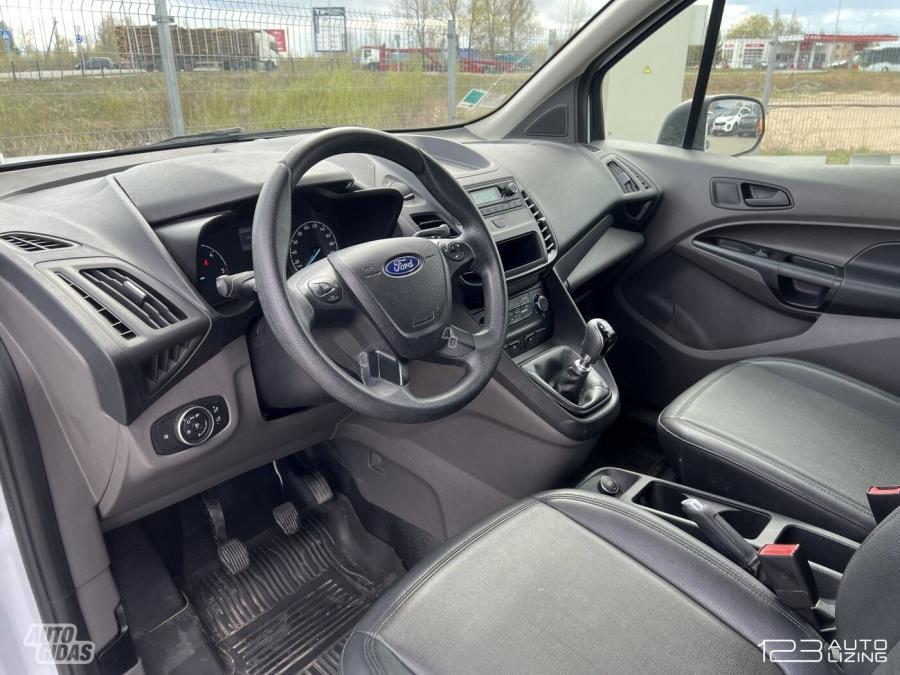 White Ford Transit Connect 2018 in Taurage, with an engine capacity of 1.50 L and mileage of 180 thousand km for 6700 €, photo 10 on AUTOMOTO.COM.LV