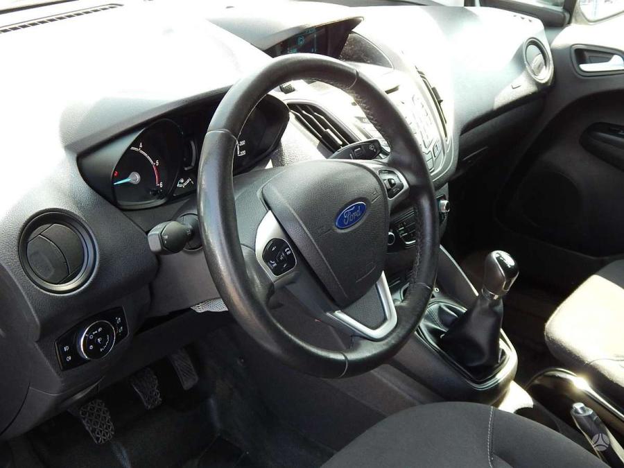 Grey Ford transit-courier 2016 in Vilnius, with an engine capacity of 1.56 L and mileage of 113 thousand km for 4050 €, photo 7 on AUTOMOTO.COM.LV