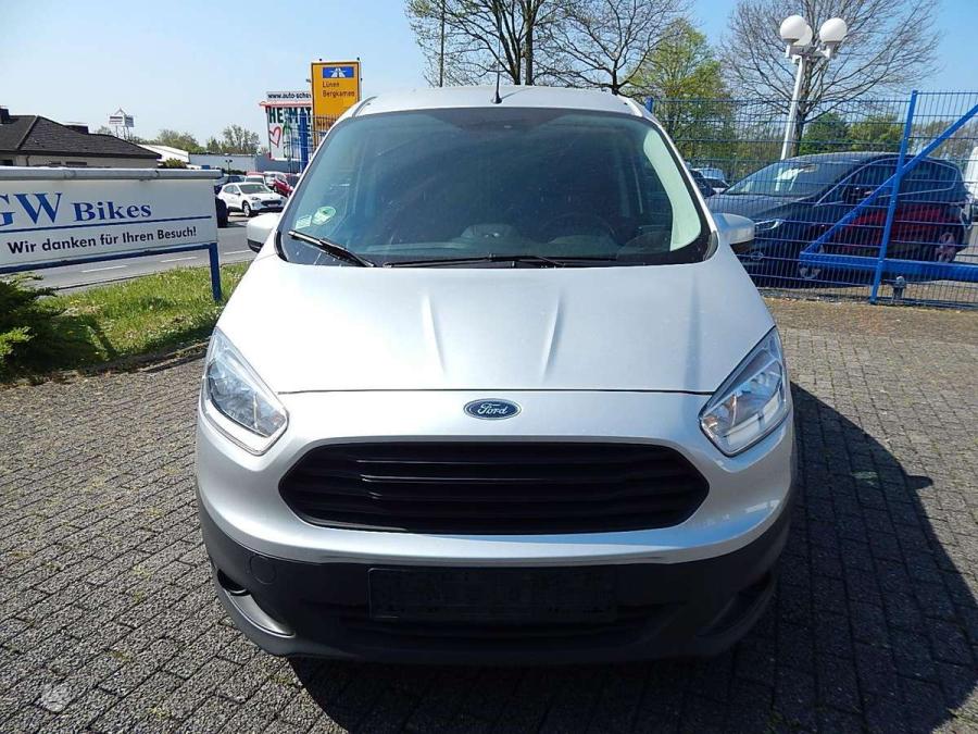 Grey Ford transit-courier 2016 in Vilnius, with an engine capacity of 1.56 L and mileage of 113 thousand km for 4050 €, photo 10 on AUTOMOTO.COM.LV