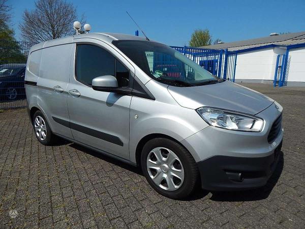 Grey Ford transit-courier 2016 in Vilnius, with an engine capacity of 1.56 L and mileage of 113 thousand km for 4050 €, photo 10 on AUTOMOTO.COM.LV