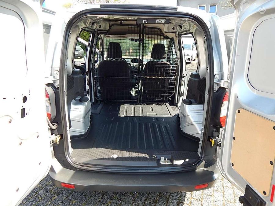 Grey Ford transit-courier 2016 in Vilnius, with an engine capacity of 1.56 L and mileage of 113 thousand km for 4050 €, photo 17 on AUTOMOTO.COM.LV