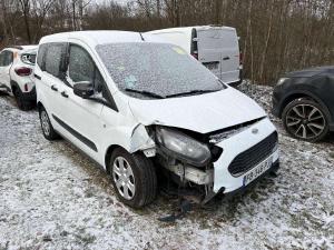 White Ford transit-courier 2018 in Vilnius, with an engine capacity of 1.50 L and mileage of 140 thousand km for 3550 €, photo 3 on AUTOMOTO.COM.LV
