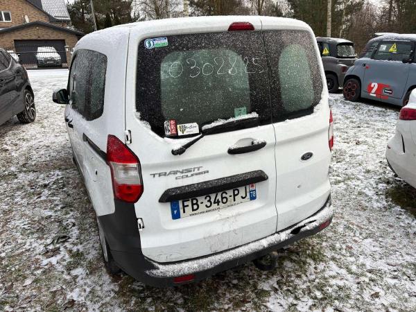 White Ford transit-courier 2018 in Vilnius, with an engine capacity of 1.50 L and mileage of 140 thousand km for 3550 €, photo 5 on AUTOMOTO.COM.LV
