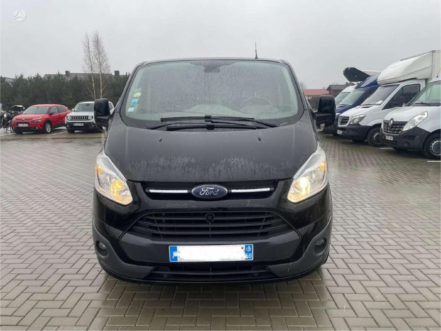Melns Ford Transit Custom 2013 Tauragė, ar dzinēja tilpumu 2.20 L un nobraukumu 290 tūkst. km par 4900 €, foto 2 vietnē AUTOMOTO.COM.LV