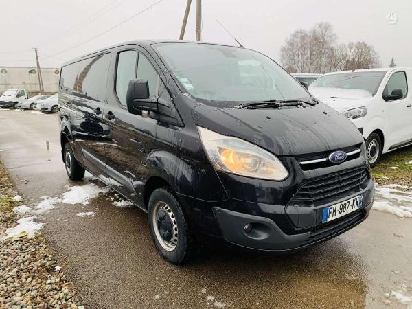 Melns Ford Transit Custom 2013 Tauragė, ar dzinēja tilpumu 2.20 L un nobraukumu 226 tūkst. km par 6400 €, foto 1 vietnē AUTOMOTO.COM.LV