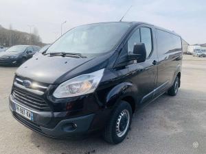 Melns Ford Transit Custom 2013 Tauragė, ar dzinēja tilpumu 2.20 L un nobraukumu 227 tūkst. km par 5700 €, foto  vietnē AUTOMOTO.COM.LV