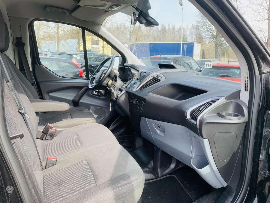 Melns Ford Transit Custom 2013 Tauragė, ar dzinēja tilpumu 2.20 L un nobraukumu 227 tūkst. km par 5700 €, foto 7 vietnē AUTOMOTO.COM.LV