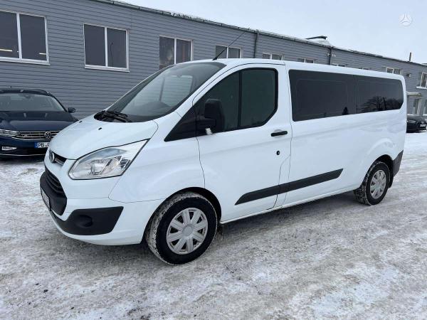 Black Ford Transit Custom 2015 in Telschi, with an engine capacity of 2.20 L and mileage of 271 thousand km for 8600 €, photo 1 on AUTOMOTO.COM.LV