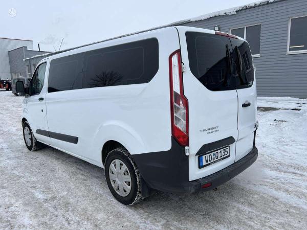 Black Ford Transit Custom 2015 in Telschi, with an engine capacity of 2.20 L and mileage of 271 thousand km for 8600 €, photo 2 on AUTOMOTO.COM.LV