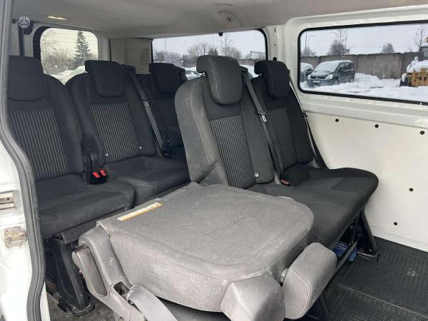 Black Ford Transit Custom 2015 in Telschi, with an engine capacity of 2.20 L and mileage of 271 thousand km for 8600 €, photo 9 on AUTOMOTO.COM.LV