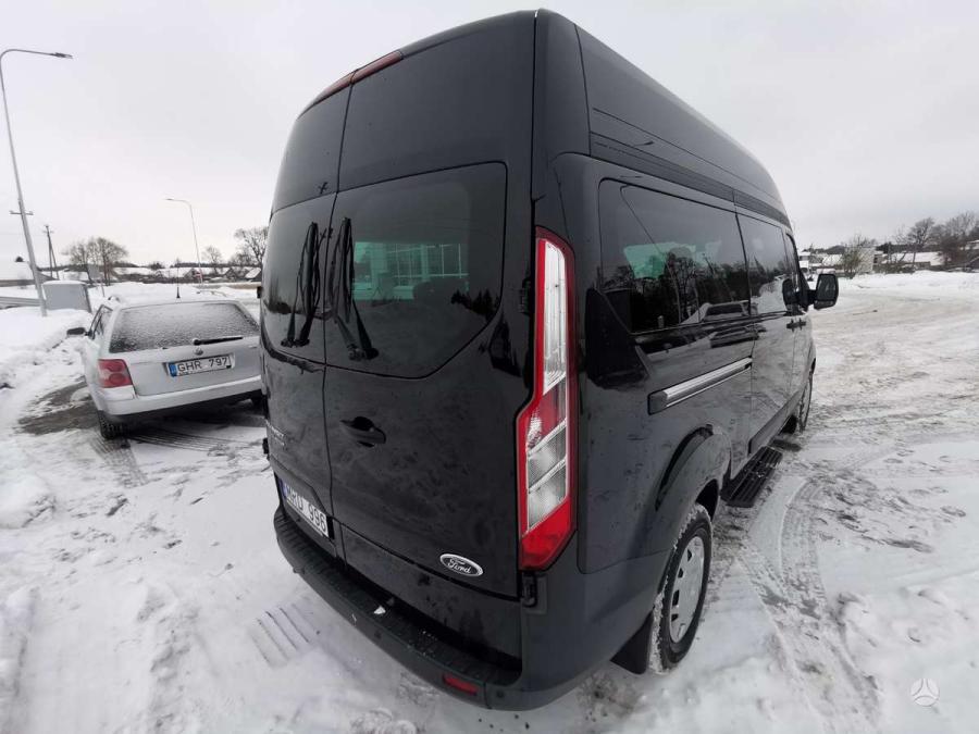 Melns Ford Transit Custom 2017 Mažeikiai, ar dzinēja tilpumu 2.00 L un nobraukumu 201 tūkst. km par 15250 €, foto 10 vietnē AUTOMOTO.COM.LV
