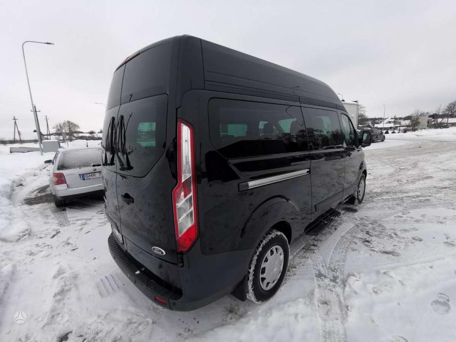 Melns Ford Transit Custom 2017 Mažeikiai, ar dzinēja tilpumu 2.00 L un nobraukumu 201 tūkst. km par 15250 €, foto 11 vietnē AUTOMOTO.COM.LV