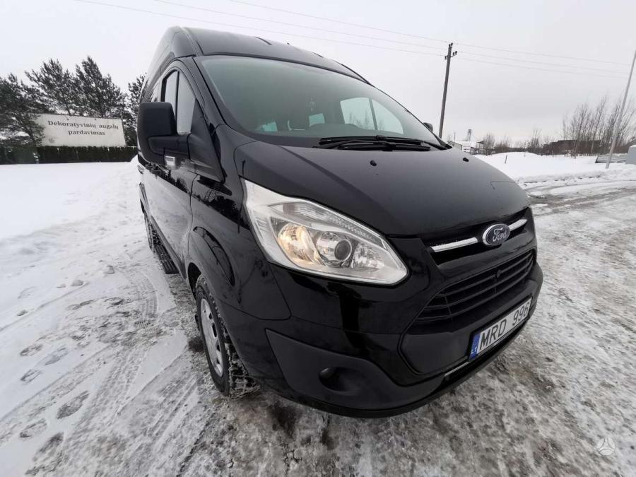 Melns Ford Transit Custom 2017 Mažeikiai, ar dzinēja tilpumu 2.00 L un nobraukumu 201 tūkst. km par 15250 €, foto 15 vietnē AUTOMOTO.COM.LV