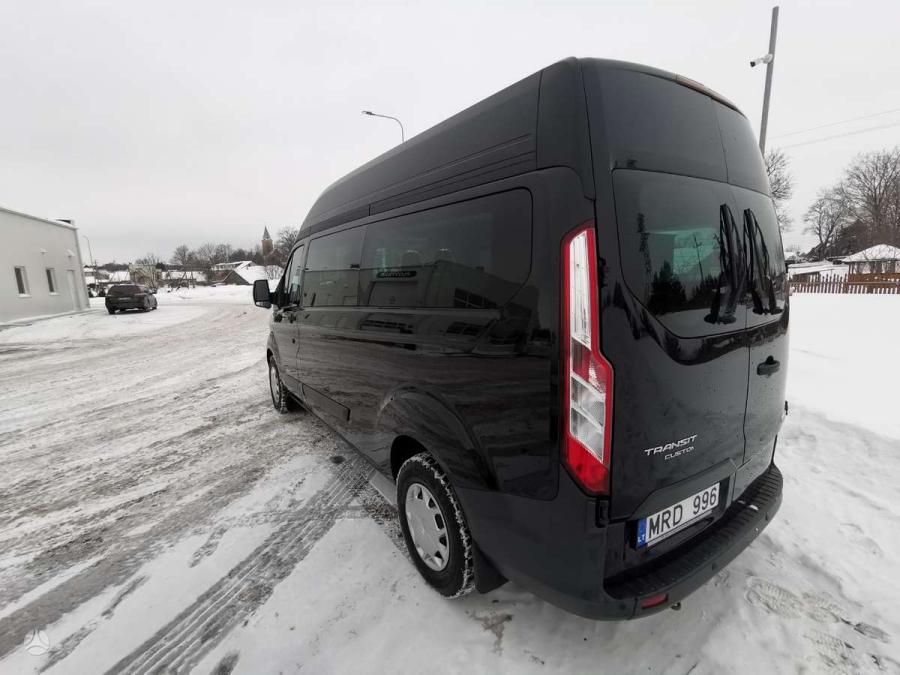 Melns Ford Transit Custom 2017 Mažeikiai, ar dzinēja tilpumu 2.00 L un nobraukumu 201 tūkst. km par 15250 €, foto 20 vietnē AUTOMOTO.COM.LV