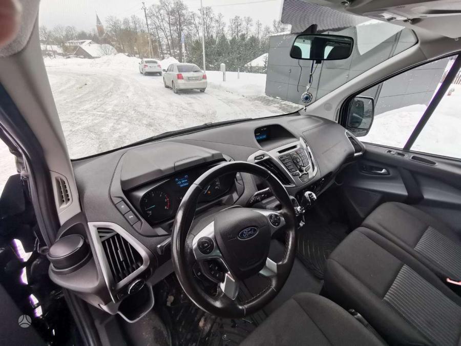 Melns Ford Transit Custom 2017 Mažeikiai, ar dzinēja tilpumu 2.00 L un nobraukumu 201 tūkst. km par 15250 €, foto 25 vietnē AUTOMOTO.COM.LV