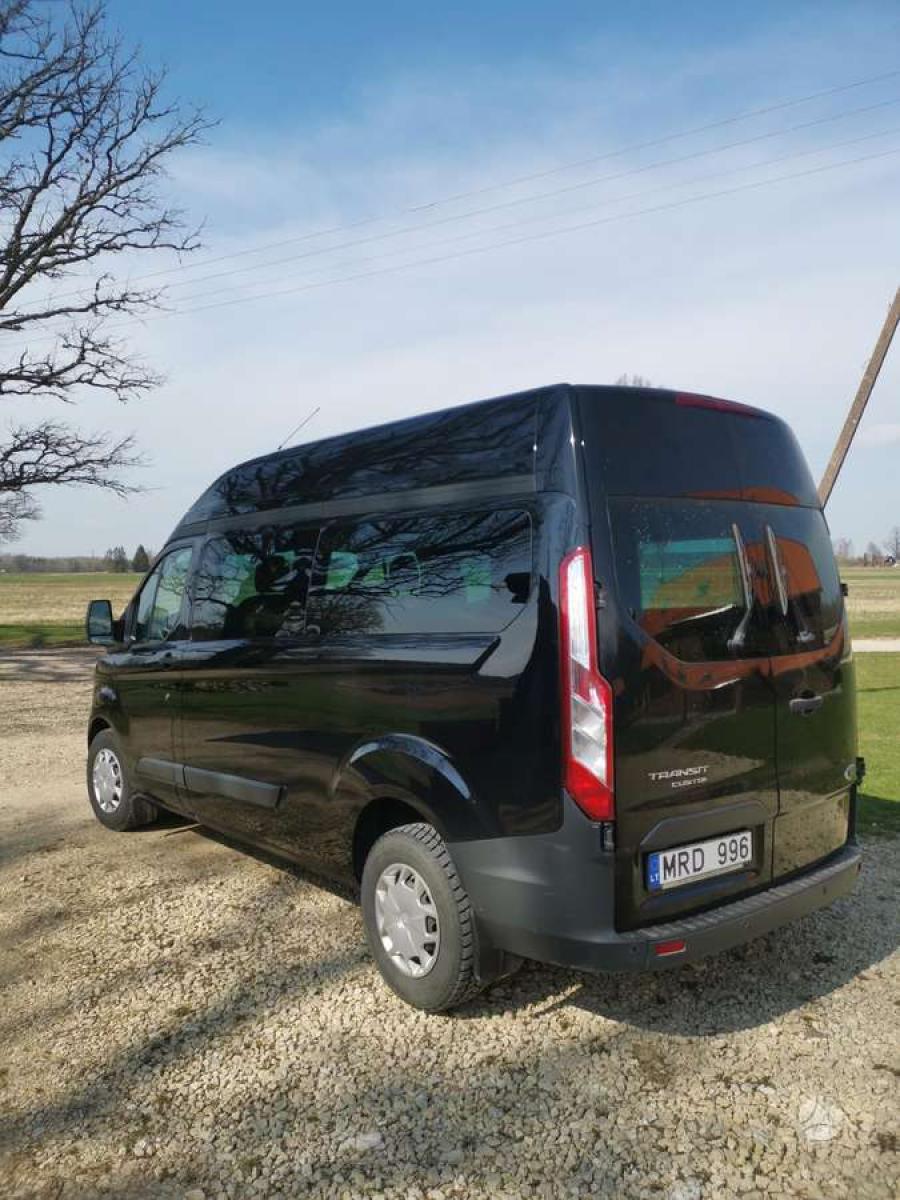 Melns Ford Transit Custom 2017 Mažeikiai, ar dzinēja tilpumu 2.00 L un nobraukumu 201 tūkst. km par 15250 €, foto 30 vietnē AUTOMOTO.COM.LV