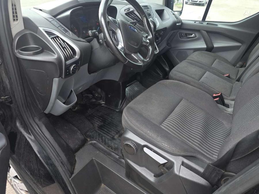 Melns Ford Transit Custom 2017 Marijampole, ar dzinēja tilpumu 2.00 L un nobraukumu 287 tūkst. km par 4450 €, foto 8 vietnē AUTOMOTO.COM.LV