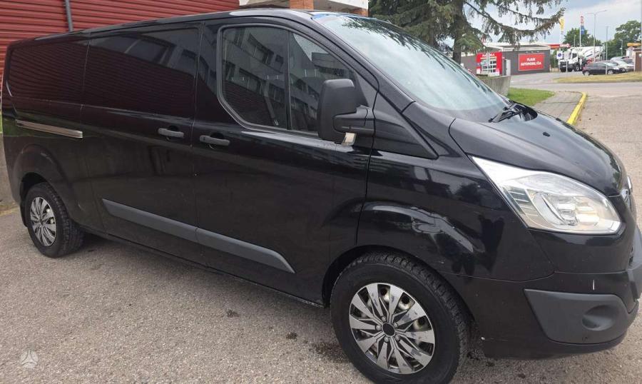 Melns Ford Transit Custom 2017 Marijampole, ar dzinēja tilpumu 2.00 L un nobraukumu 280 tūkst. km par 4550 €, foto 1 vietnē AUTOMOTO.COM.LV