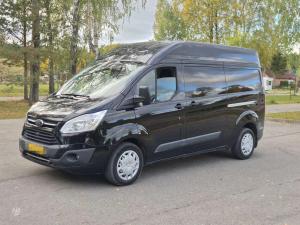 Melns Ford Transit Custom 2017 Tauragė, ar dzinēja tilpumu 2.00 L un nobraukumu 250 tūkst. km par 6500 €, foto  vietnē AUTOMOTO.COM.LV