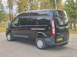 Black Ford Transit Custom 2017 in Taurage, with an engine capacity of 2.00 L and mileage of 250 thousand km for 6500 €, photo 3 on AUTOMOTO.COM.LV