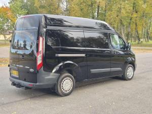 Black Ford Transit Custom 2017 in Taurage, with an engine capacity of 2.00 L and mileage of 250 thousand km for 6500 €, photo 6 on AUTOMOTO.COM.LV