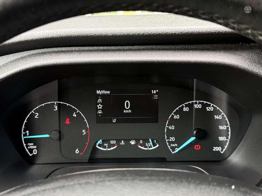 Black Ford Transit Custom 2018 in Kaunas, with an engine capacity of 2.00 L and mileage of 358 thousand km for 12700 €, photo 35 on AUTOMOTO.COM.LV