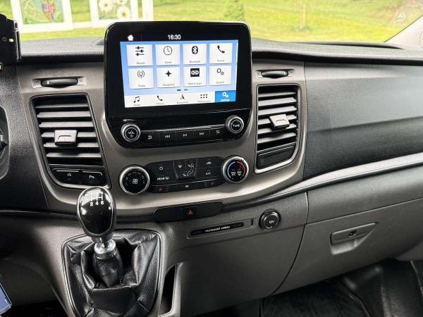 Melns Ford Transit Custom 2018 Kauņa, ar dzinēja tilpumu 2.00 L un nobraukumu 263 tūkst. km par 12500 €, foto 7 vietnē AUTOMOTO.COM.LV