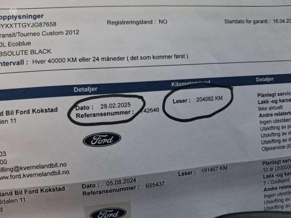 Black Ford Transit Custom 2019 in Jurbarkas, with an engine capacity of 2.00 L and mileage of 227 thousand km for 11300 €, photo 2 on AUTOMOTO.COM.LV