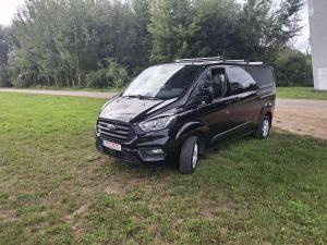 Melns Ford Transit Custom 2019 Jurbarkas, ar dzinēja tilpumu 2.00 L un nobraukumu 227 tūkst. km par 11200 €, foto  vietnē AUTOMOTO.COM.LV