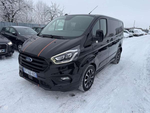 Melns Ford Transit Custom 2020 Tauragė, ar dzinēja tilpumu 2.00 L un nobraukumu 285 tūkst. km par 11600 €, foto 1 vietnē AUTOMOTO.COM.LV