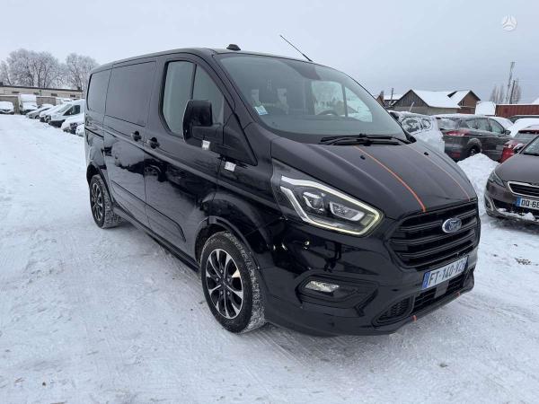 Melns Ford Transit Custom 2020 Tauragė, ar dzinēja tilpumu 2.00 L un nobraukumu 285 tūkst. km par 11600 €, foto 3 vietnē AUTOMOTO.COM.LV