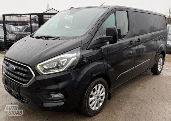Black Ford Transit Custom 2020 in Vilnius, with an engine capacity of 2.00 L and mileage of 216 thousand km for 12900 €, photo 1 on AUTOMOTO.COM.LV