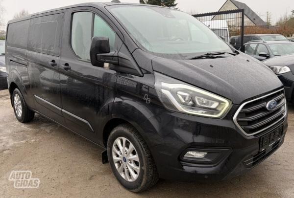 Black Ford Transit Custom 2020 in Vilnius, with an engine capacity of 2.00 L and mileage of 216 thousand km for 12900 €, photo 3 on AUTOMOTO.COM.LV