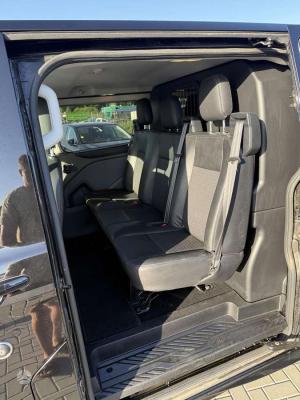 Black Ford Transit Custom 2020 in Taurage, with an engine capacity of 2.00 L and mileage of 300 thousand km for 14500 €, photo 7 on AUTOMOTO.COM.LV