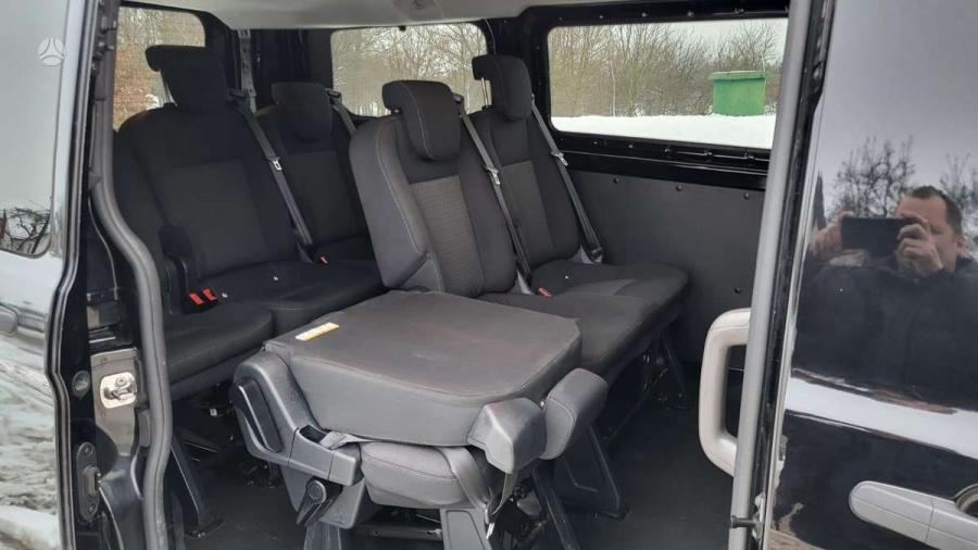 Melns Ford Transit Custom 2021 Jonava, ar dzinēja tilpumu 2.00 L un nobraukumu 252 tūkst. km par 14800 €, foto 14 vietnē AUTOMOTO.COM.LV