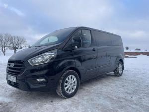 Melns Ford Transit Custom 2023 Kauņa, ar dzinēja tilpumu 2.00 L un nobraukumu 205 tūkst. km par 25410 €, foto 3 vietnē AUTOMOTO.COM.LV