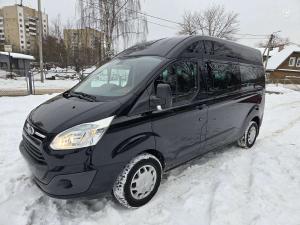Black Ford Transit Custom 2015 in Vilnius, with an engine capacity of 2.20 L and mileage of 257 thousand km for 11700 €, photo 3 on AUTOMOTO.COM.LV