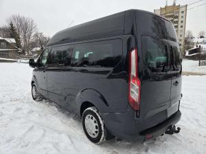 Black Ford Transit Custom 2015 in Vilnius, with an engine capacity of 2.20 L and mileage of 257 thousand km for 11700 €, photo 5 on AUTOMOTO.COM.LV