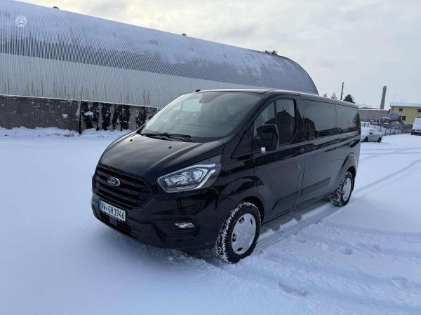 Black Ford Transit Custom 2019 in Kupiskis, with an engine capacity of 2.00 L and mileage of 182 thousand km for 15700 €, photo 1 on AUTOMOTO.COM.LV