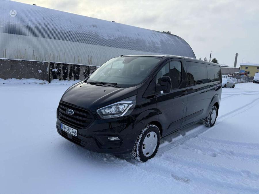 Black Ford Transit Custom 2019 in Kupiskis, with an engine capacity of 2.00 L and mileage of 182 thousand km for 15700 €, photo 1 on AUTOMOTO.COM.LV