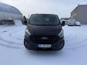 Black Ford Transit Custom 2019 in Kupiskis, with an engine capacity of 2.00 L and mileage of 182 thousand km for 15700 €, photo 2 on AUTOMOTO.COM.LV