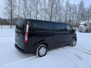 Black Ford Transit Custom 2019 in Kupiskis, with an engine capacity of 2.00 L and mileage of 182 thousand km for 15700 €, photo 3 on AUTOMOTO.COM.LV
